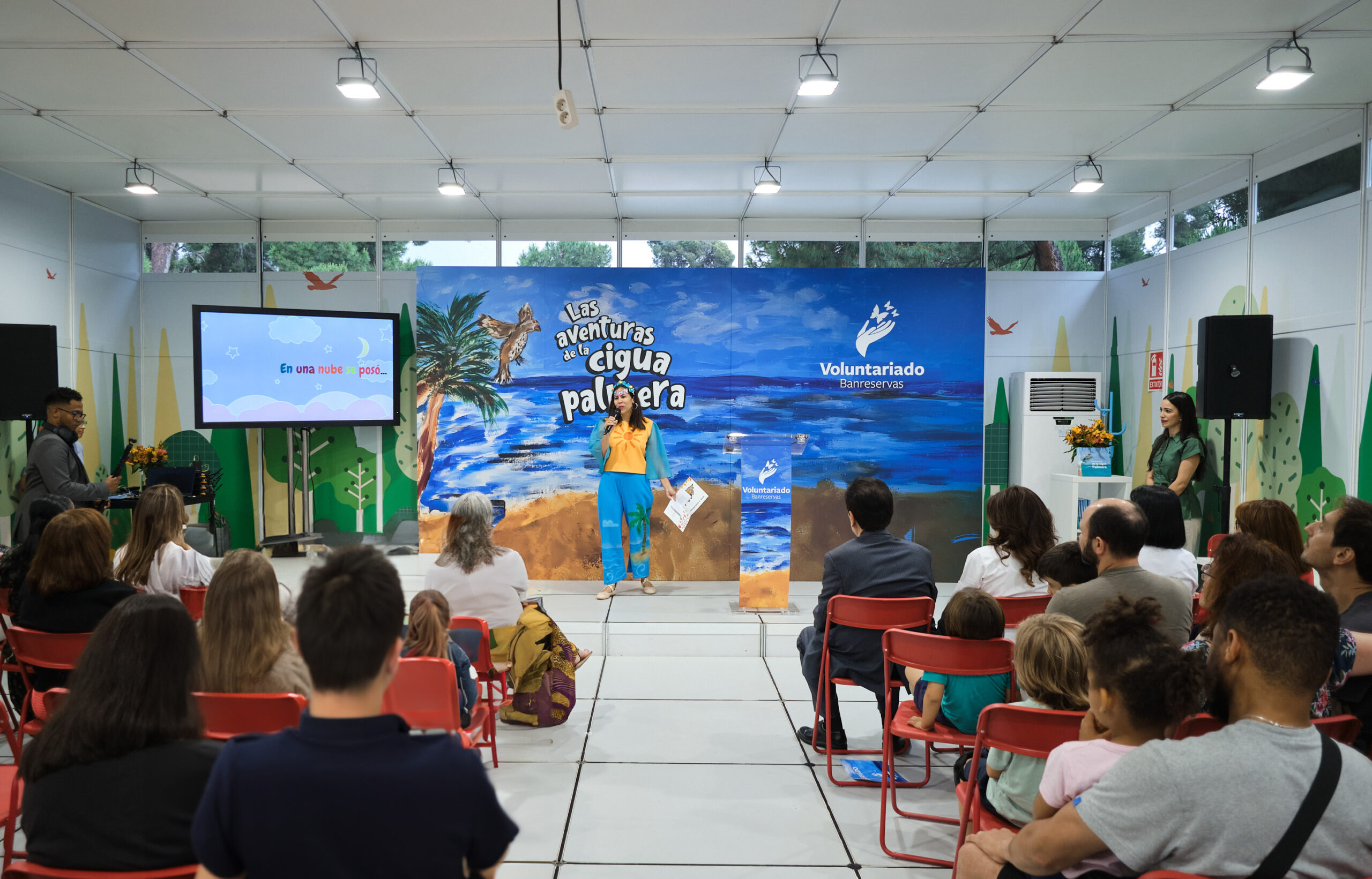 La Cigua Palmera vuela hasta Madrid para inspirar a niños sobre la ...